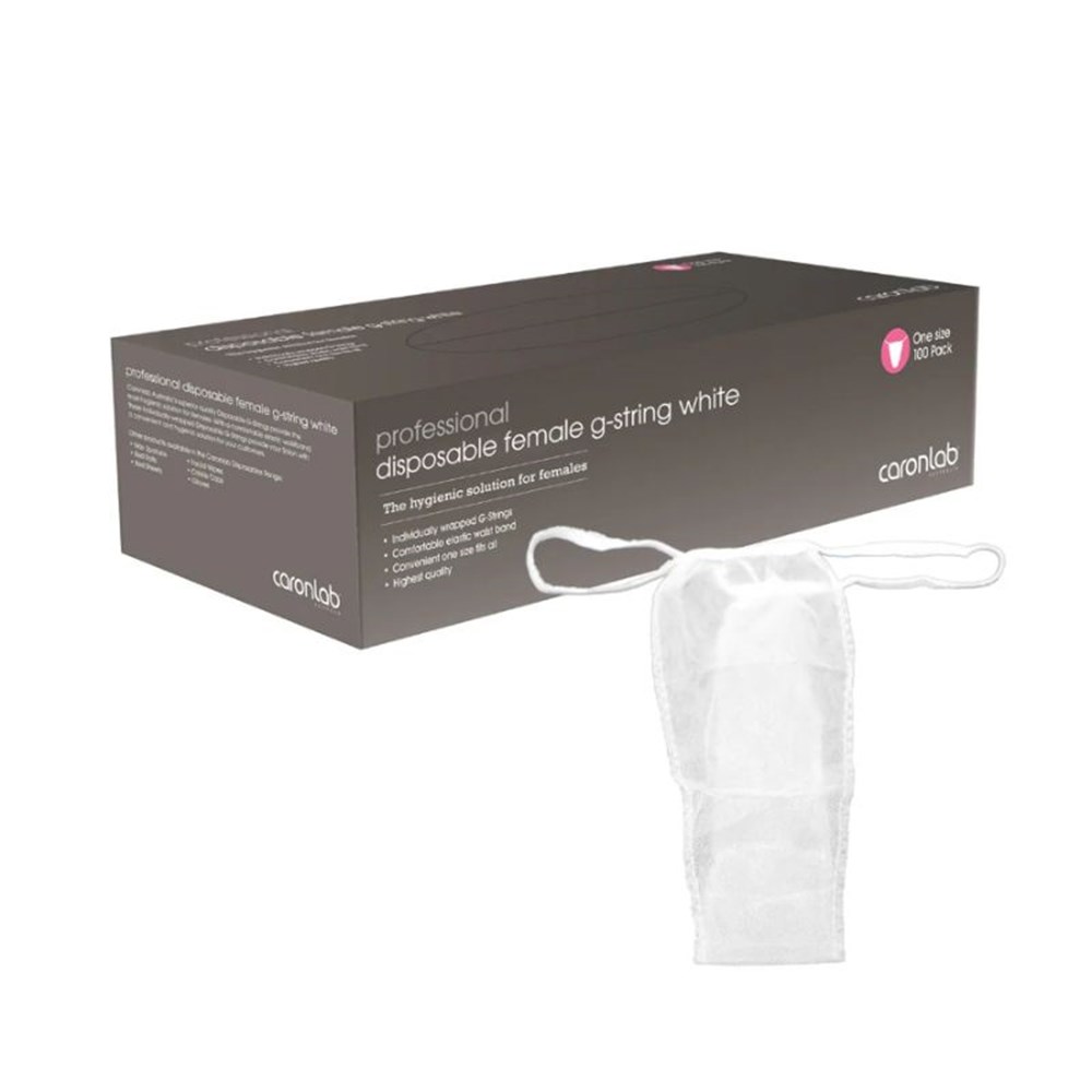 Caronlab Disposable G-Strings - Female 100 pack - Salon First Beauty ...