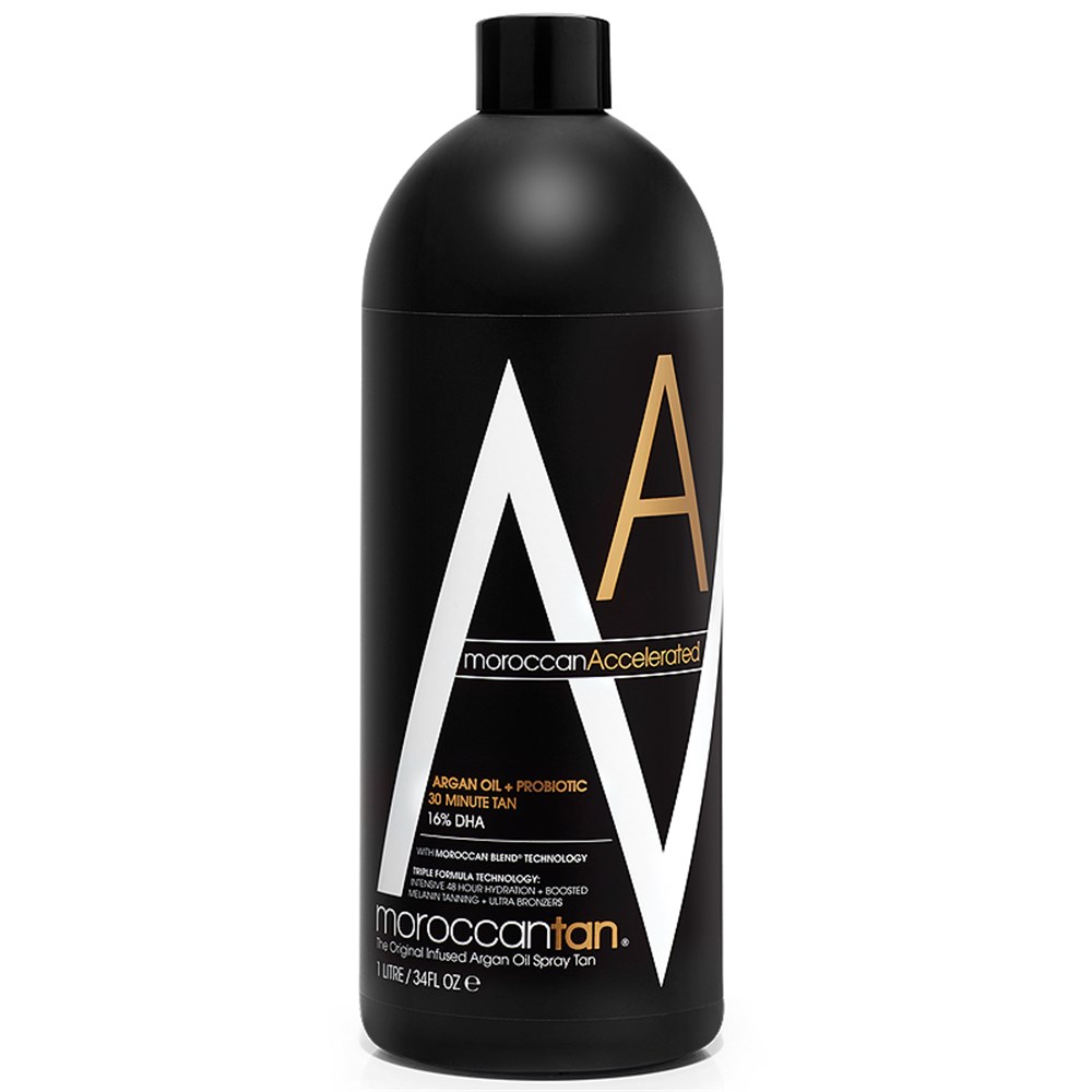 Moroccan Tan Accelerated 16% 1 litre - Salon First Beauty Supplies ...
