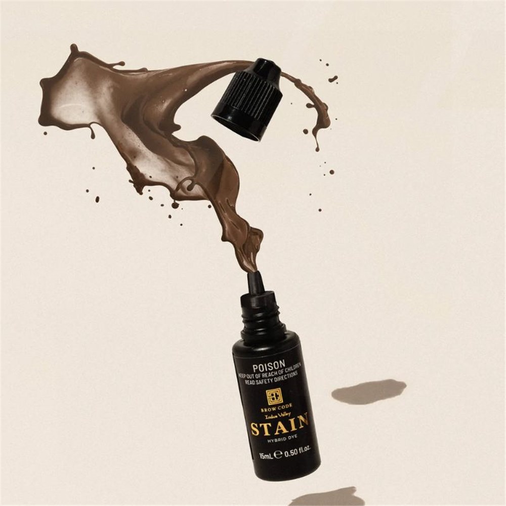 Brow Code Stain Hybrid Dye - Light Walnut - Salon First Beauty Supplies ...