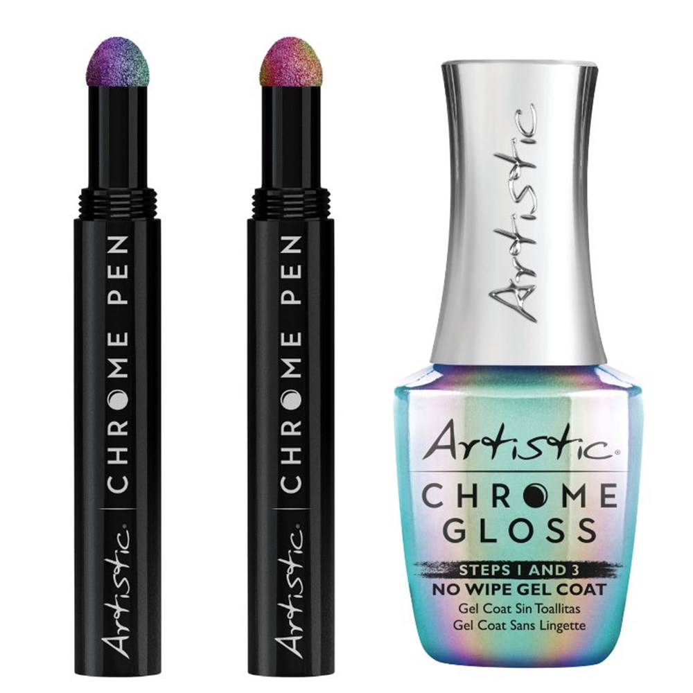 Artistic Chrome Kit - Chameleon Look 3 Pc Kit - - Salon First