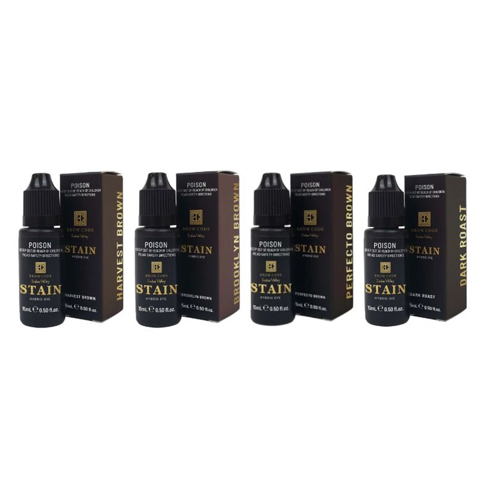 Brow Code Stain Collection (4 Colours) - Salon First Beauty Supplies ...
