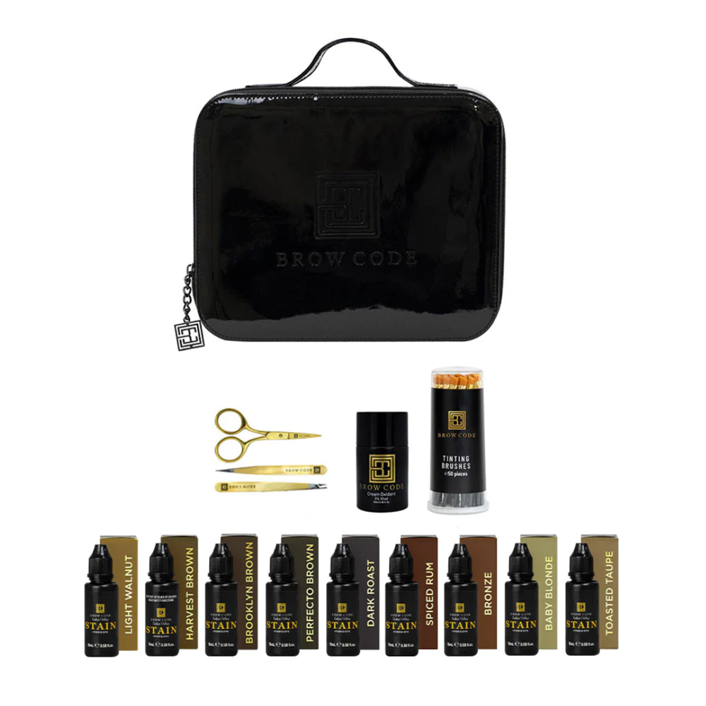 Brow Code Professional Stain Kit - Salon First Beauty Supplies - Salon ...