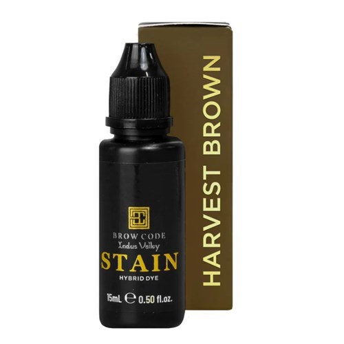 Brow Code Stain Hybrid Dye - Harvest Brown 15 ml - Salon First Beauty ...
