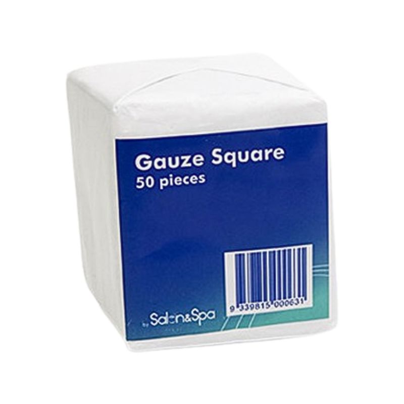 Salon & Spa Gauze Squares 30Cm X 30Cm 50 pack - Salon First Beauty ...