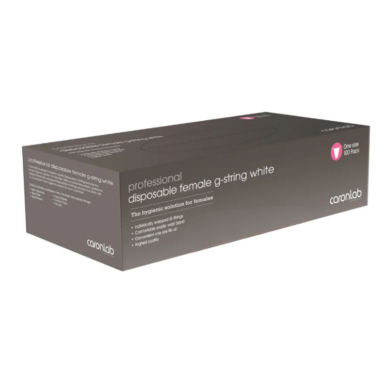 Caronlab Disposable G-Strings - Female 100 pack - Salon First Beauty ...