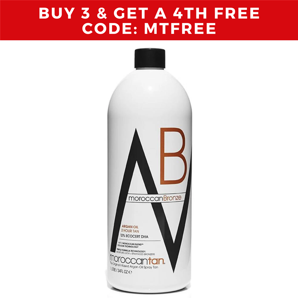 Moroccan Tan Bronze 12% Tanning Solution 1litre - Salon First Beauty ...