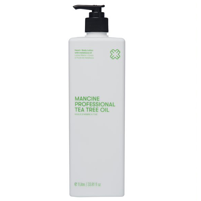 Mancine Tea Tree Oil Hand & Body Lotion 5% Tto 1 litre - Salon First ...