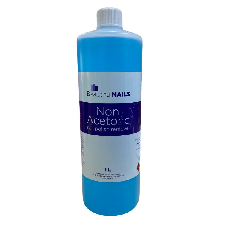 Non Acetone Nail Polish Remover Blue - Beautiful NailsSalon First ...