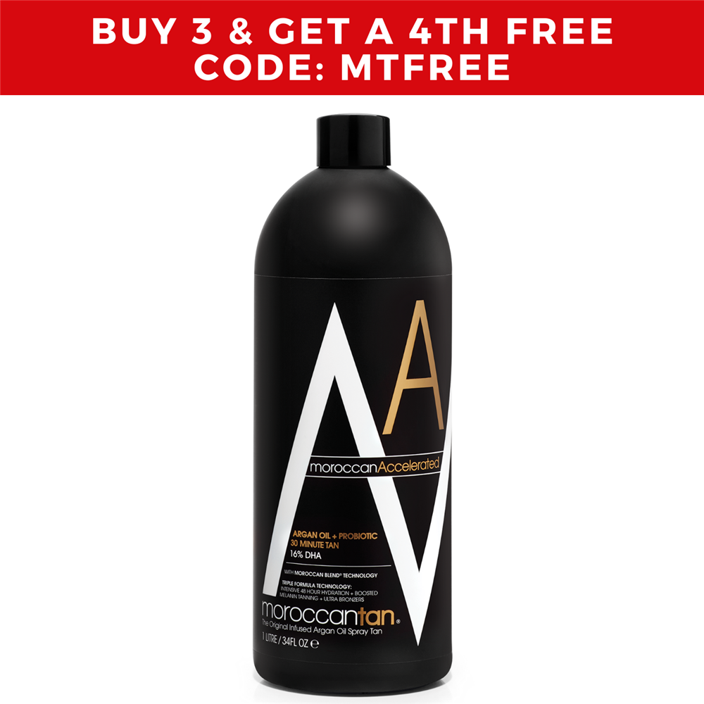 Moroccan Tan Accelerated 16% 1 litre - Salon First Beauty Supplies ...