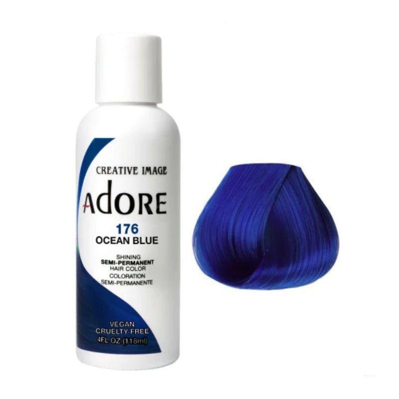 Semi Permanent Hair Colour - #176 - Ocean Blue - Hair ColourSalon First ...