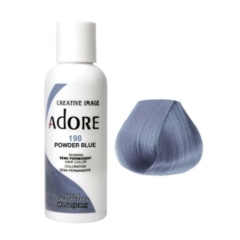 Semi Permanent Hair Colour - #198 - Powder Blue - Hair ColourSalon ...