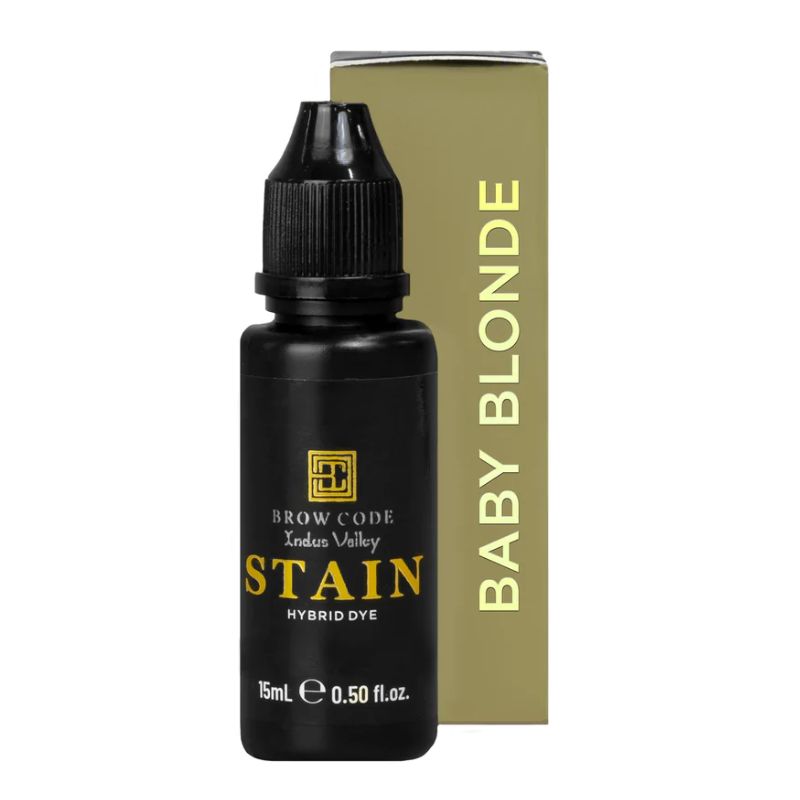 Brow Code Stain Hybrid Dye - Baby Blonde - Salon First Beauty Supplies ...