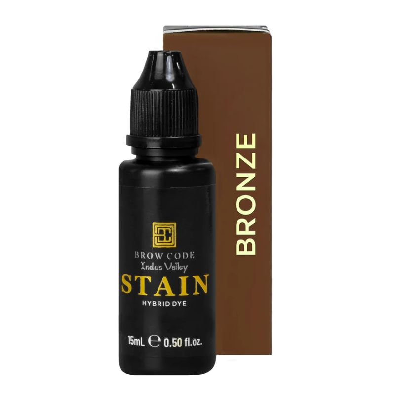 Brow Code Stain Hybrid Dye - Bronze - Salon First Beauty Supplies ...