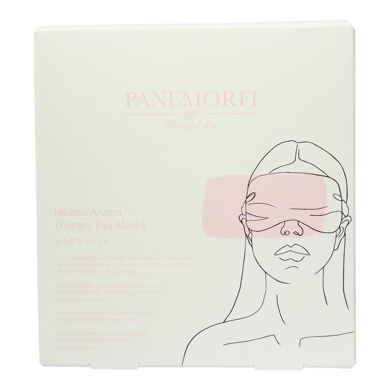 Panemorfi Heated Aroma Therapy Eye Masks - Magnolia (5pk) - Salon First ...