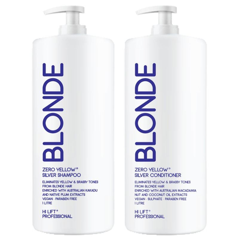 Hi Lift Blonde Shampoo & Conditioner (2 x 1 Litre) Pack - Salon First ...