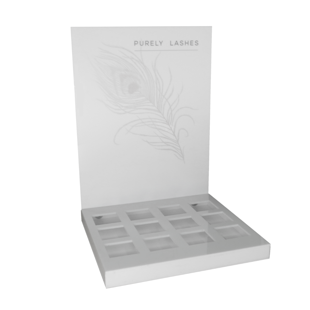 Purely Lashes Empty Display Stand - Salon First Beauty Supplies - Salon ...