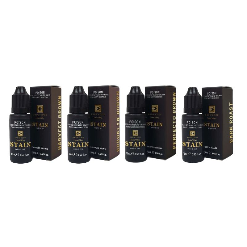 Brow Code Stain Collection (4 Colours) - Salon First Beauty Supplies ...