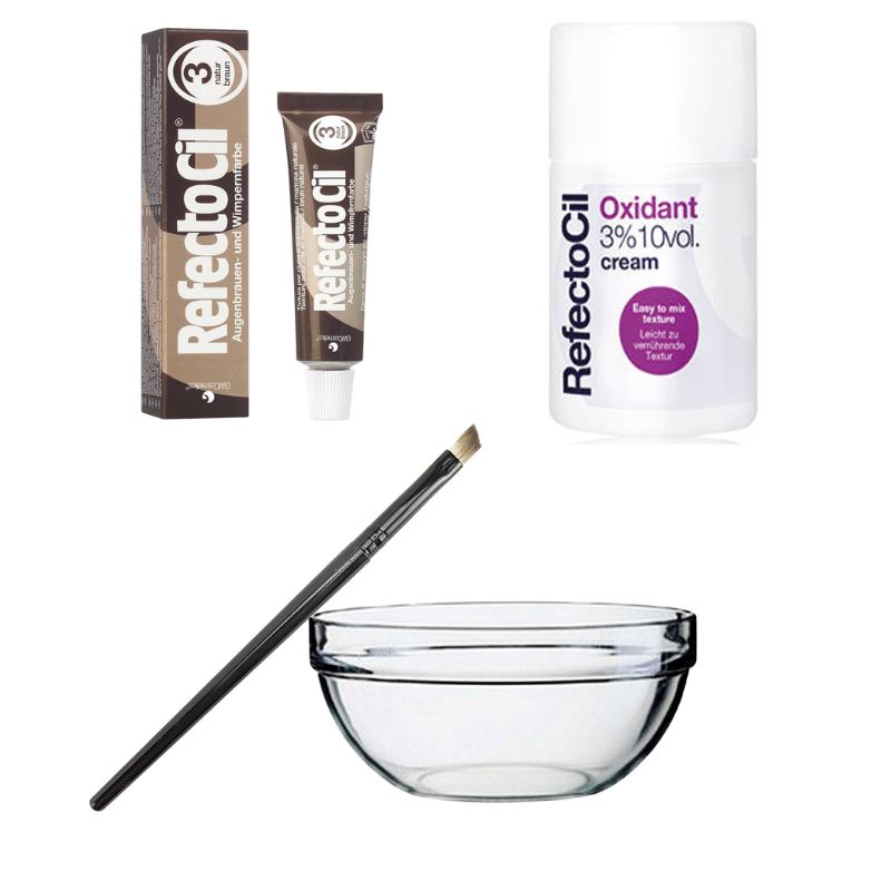 Refectocil - Natural Brown Tint Kit - Salon First Beauty Supplies ...