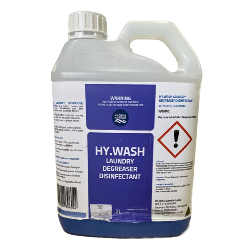 Hy.Wash - Laundry Degreaser Disinfectant - Salon First Beauty Supplies ...