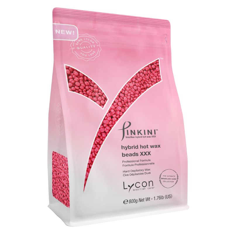 Lycon Pinkini Hybrid Hot Wax - Beads - Salon First Beauty Supplies ...