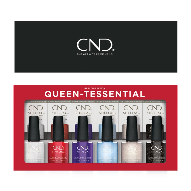 CND Queen-Tessential Shellac & Vinylux Prepack - Salon First Beauty ...