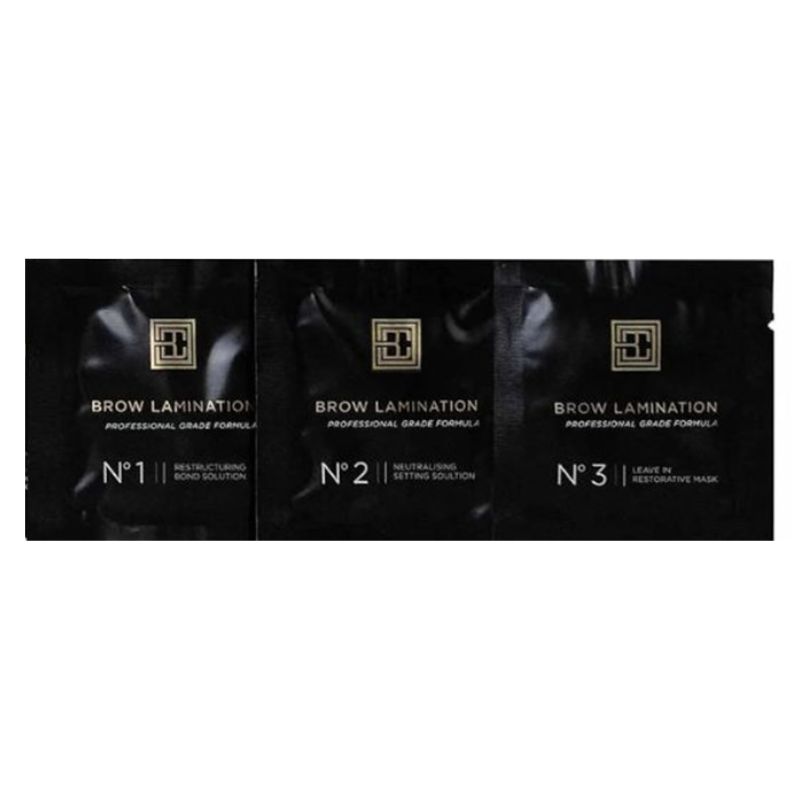 Brow Code Lamination Step x 20 sachets of Steps 1,2+3 (Bundle Deal ...