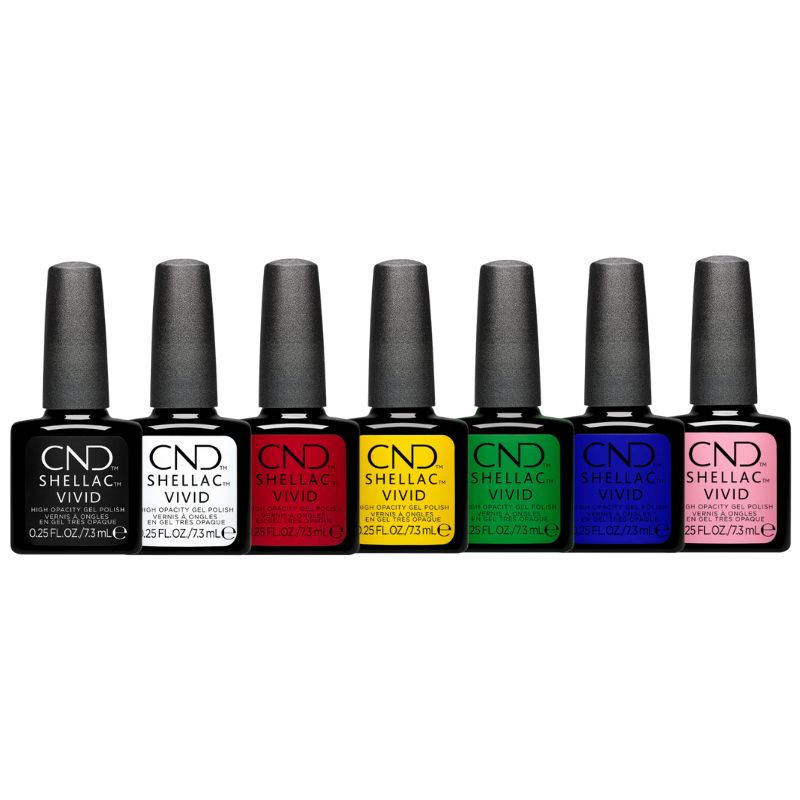 CND Shellac Collection - Vivid Colour Collection - Salon First Beauty ...