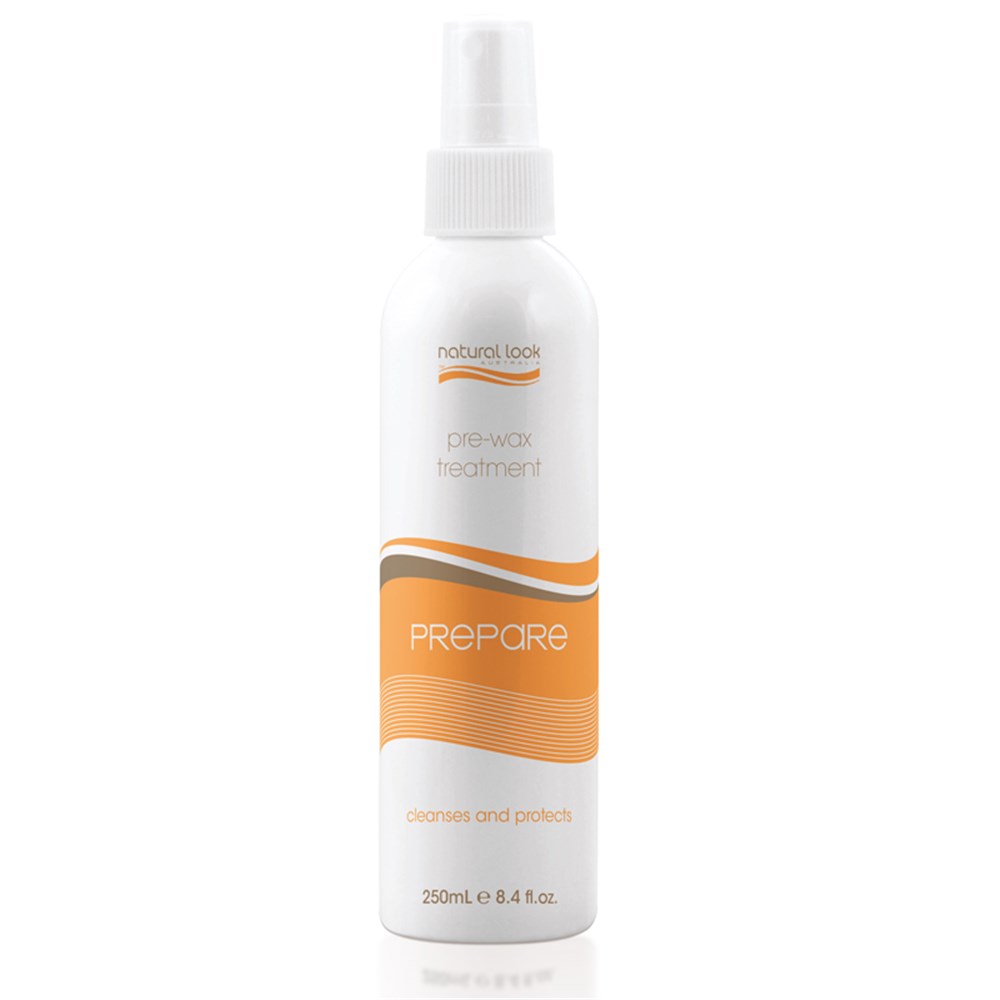 Natural Look Prepare Pre Wax Prep 250 ml - Salon First Beauty Supplies ...