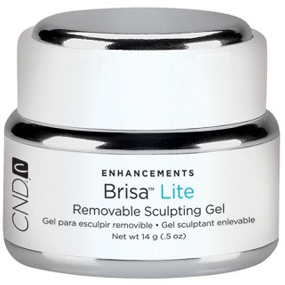 CND Brisa Lite Removable Sculpting Gel - Pure White Opaque Lite 14 gm ...