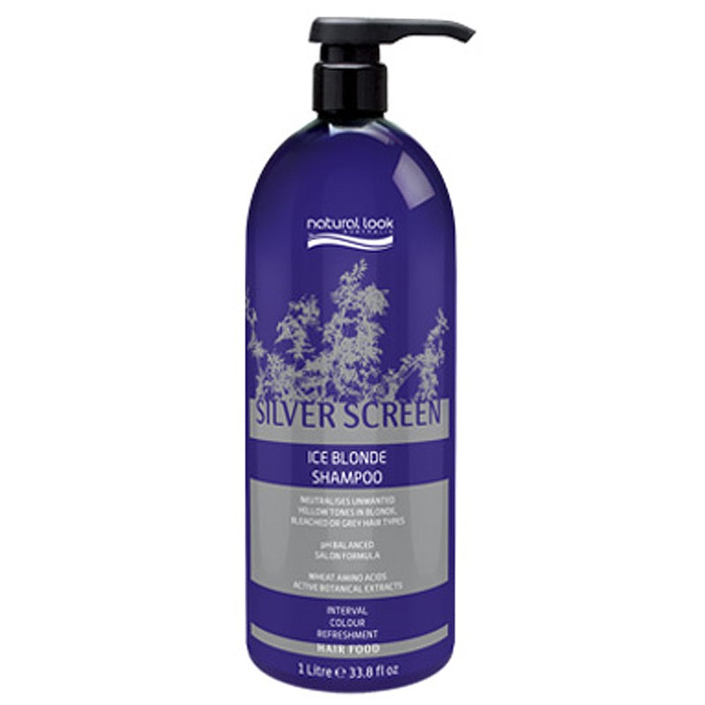 Natural Look Silver Screen Ice Blonde Shampoo 1 litre - Salon First ...