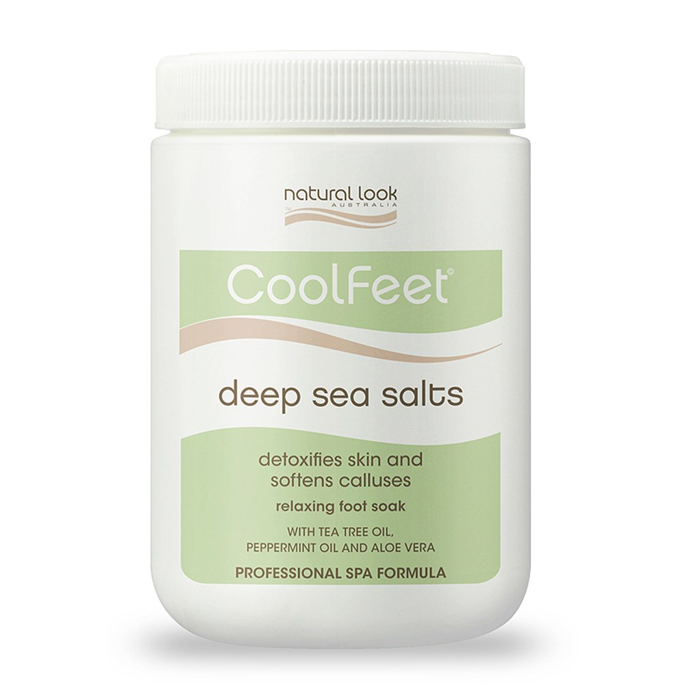 Natural Look Cool Feet Deep Sea Salts - Salon First Beauty Supplies ...