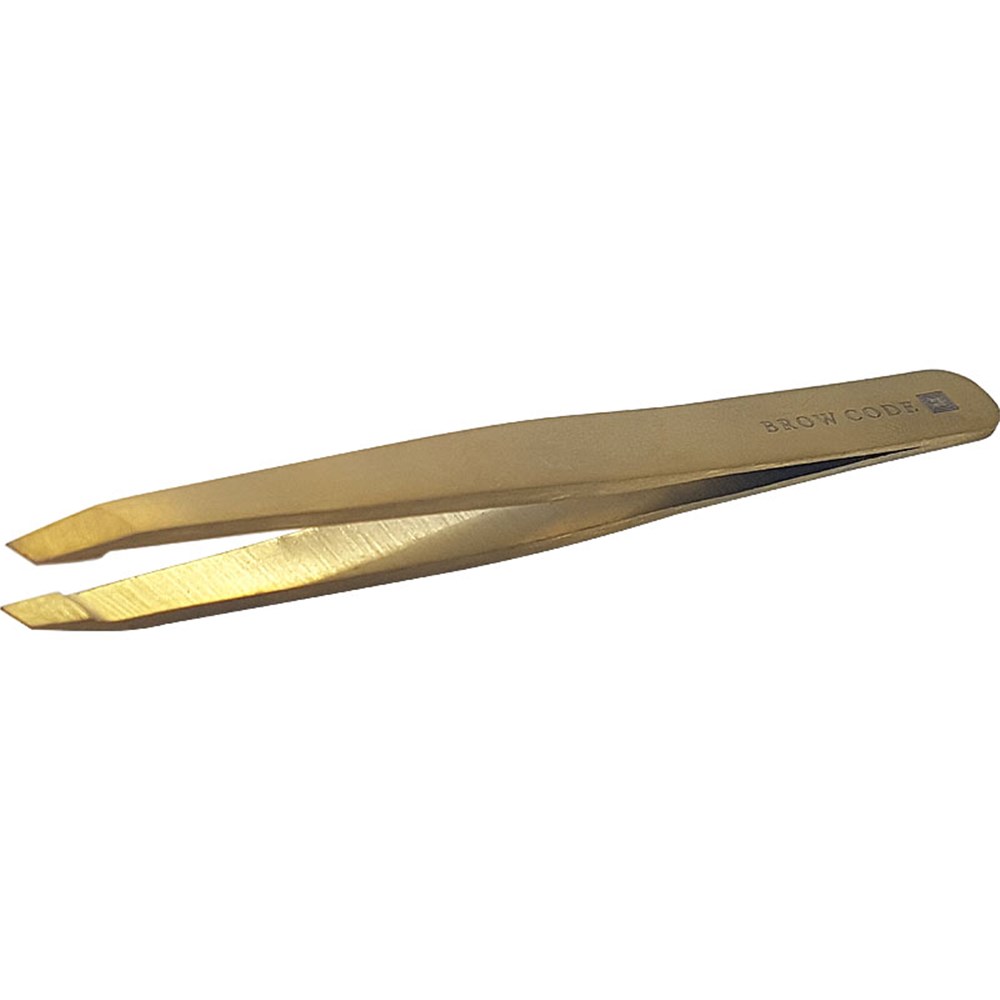Brow Code Tweezer - Slant Precision - Salon First Beauty Supplies ...