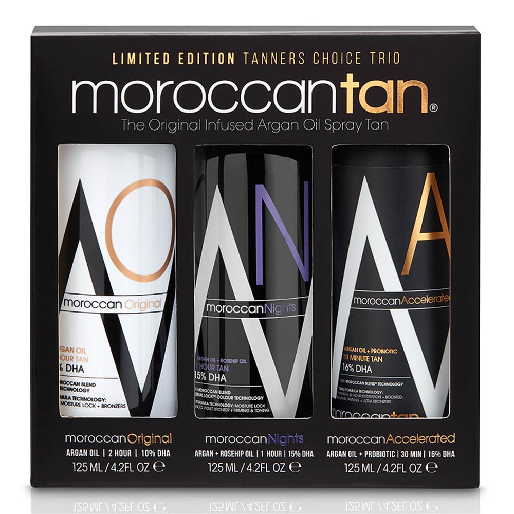 Moroccan Tan Tanners Choice Trio Sample Pack - Salon First Beauty ...