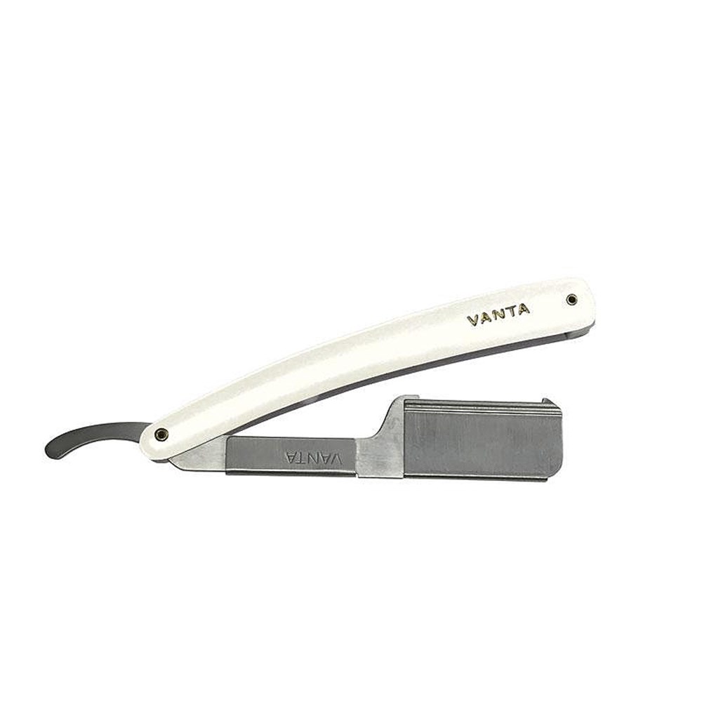 VANTA DOUBLE EDGE BLADE - WHITE (MADE IN ITALY) - Salon First Beauty ...