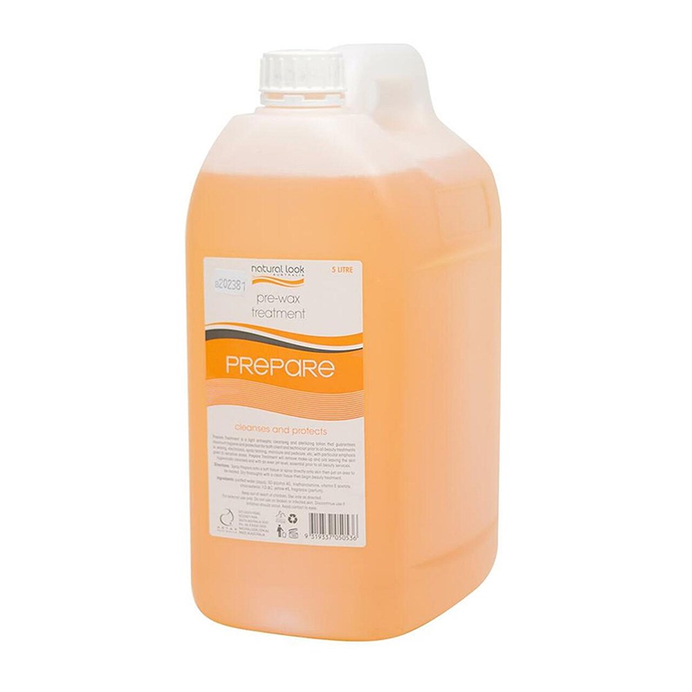 Natural Look Prepare - Pre Wax Prep 5 litre - Salon First Beauty ...