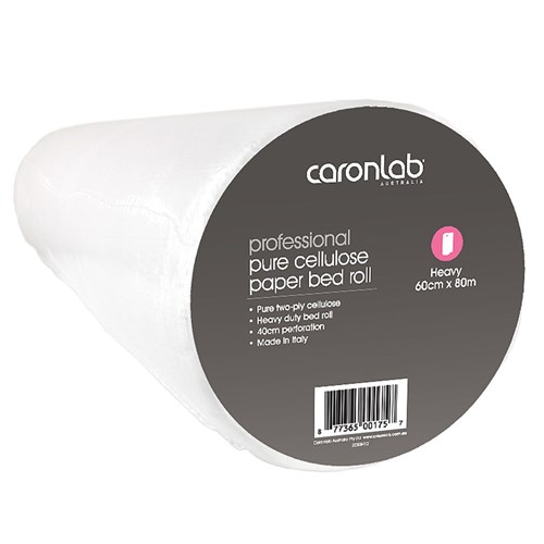 Caronlab PURE CELLULOSE PAPER BED ROLL - HEAVY 80M. CARONLAB - Salon ...