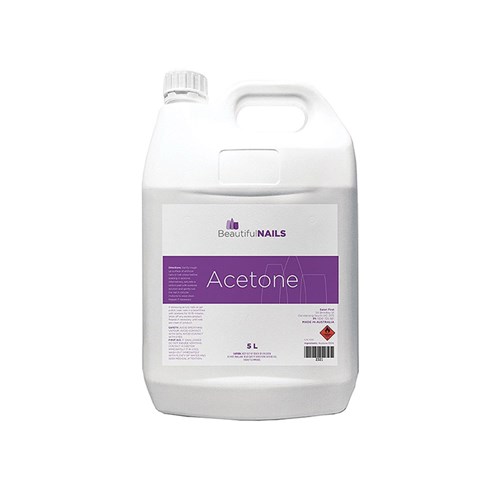Beautiful Nails Acetone 5 litre - Salon First Beauty Supplies - Salon ...