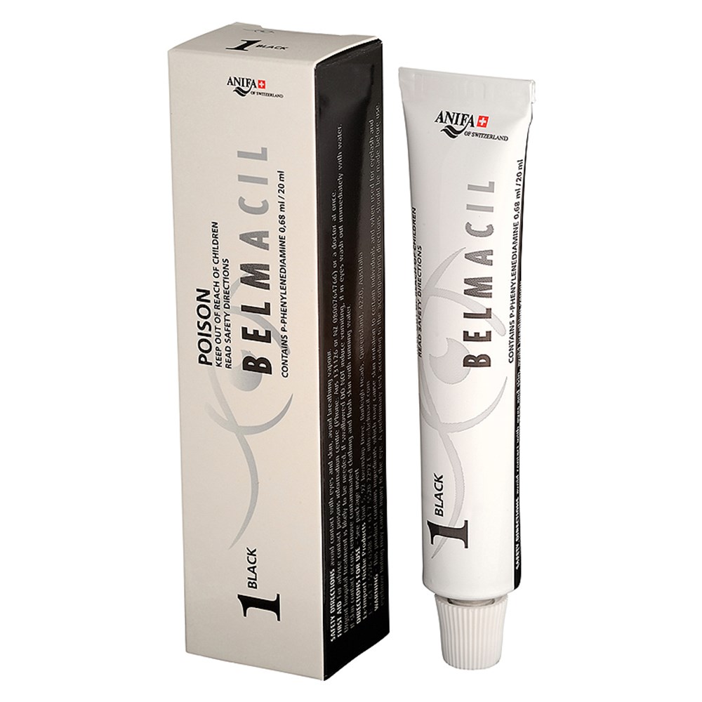 Belmacil Tint No 1 Black - Salon First Beauty Supplies - Salon First